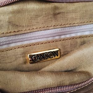 Ganson | Bags | Ganson Vintage Metallic Basketweave Shoulder Bag | Poshmark